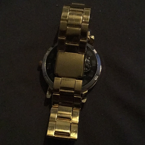 Accessories | Mens Dress Watch Glass Back Water Resistance | Poshmark